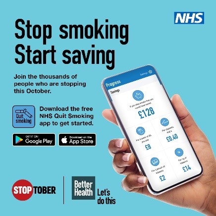 Stoptober 2021 - University of Huddersfield