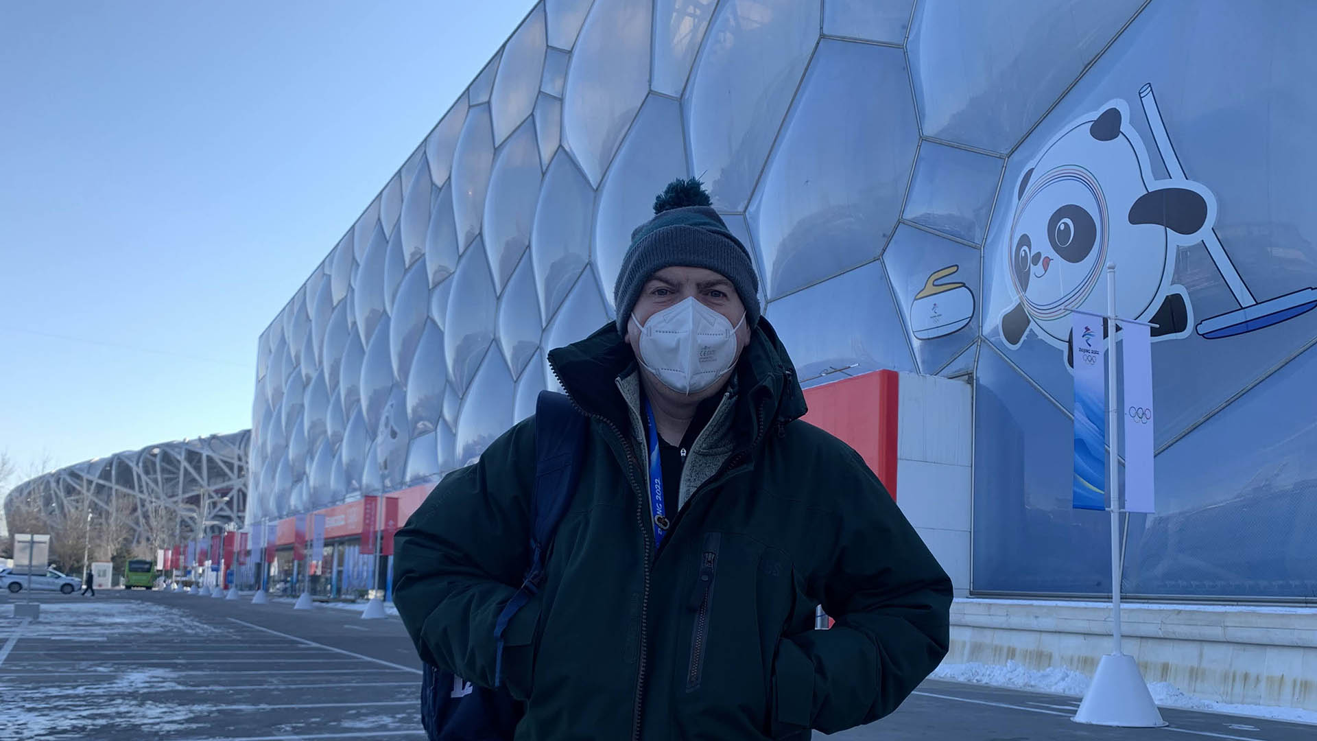 Huddersfield journalism lecturer David Easson covers Olympic curling in ...